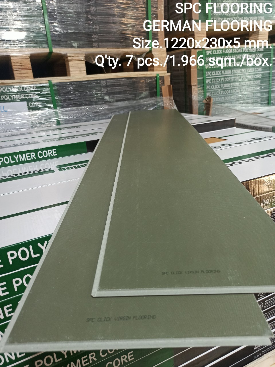 spc5mm หน้ากว้าง23ซม. Green core - HOME PLUGIN